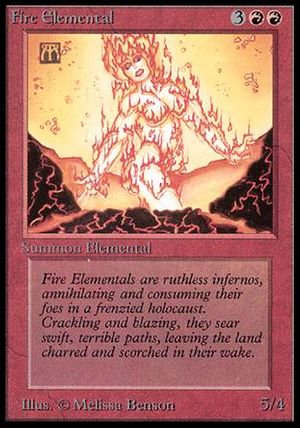 Fire Elemental (Beta) Value - GoCollect