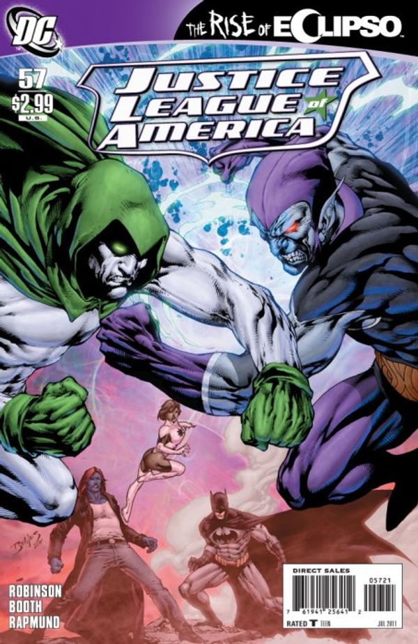 Justice League of America #57 (Ed Benes Incentive Variant) Value ...