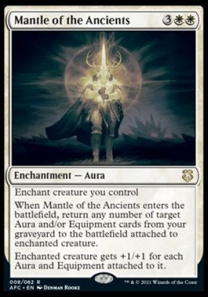 Mantle of the Ancients (D&D Forgotten Realms Commander Decks) Value ...