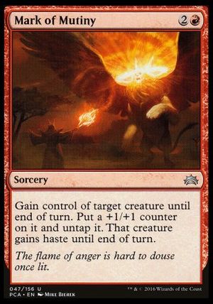 Mark of Mutiny (Planechase Anthology decks) Value - GoCollect