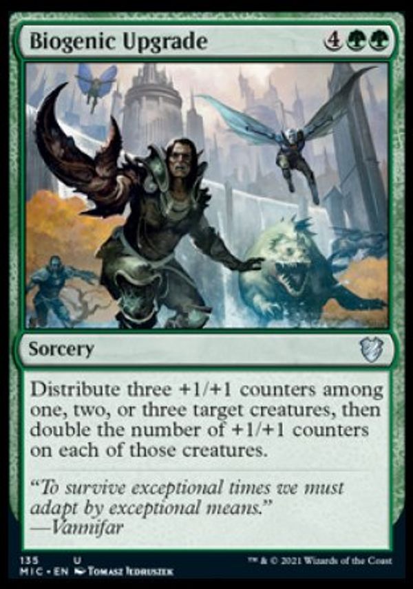 Biogenic Upgrade (Innistrad Midnight Hunt Commander Decks) Value - GoCollect (biogenic-upgrade ...
