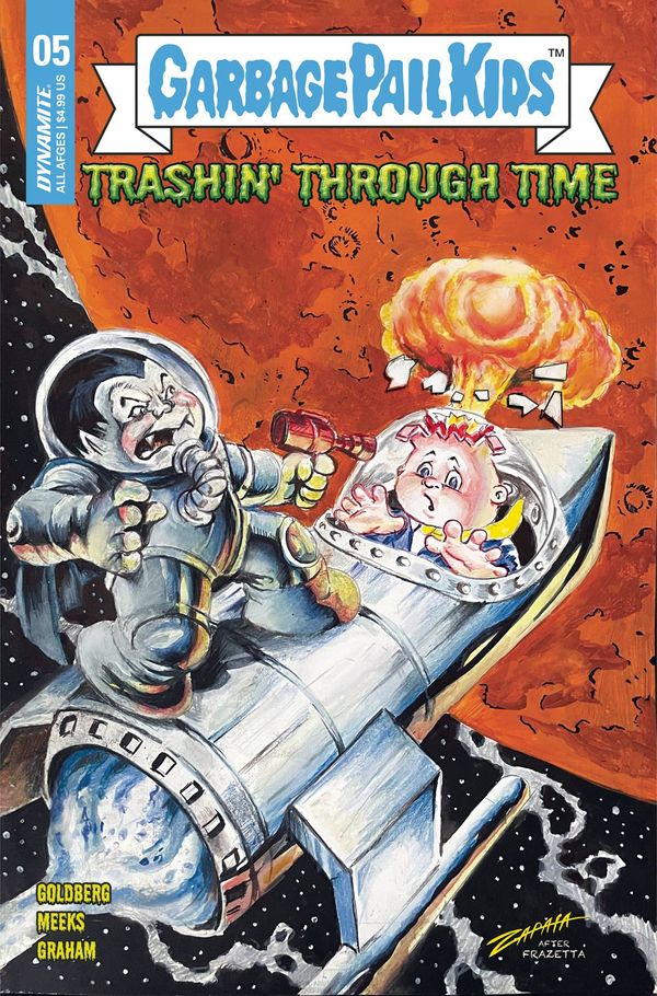 Garbage Pail Kids: Trashin' Through Time #5 (Cvr B Zapata) Value ...