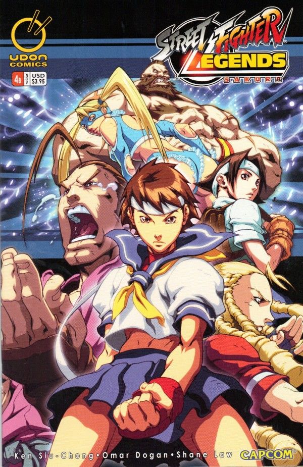 Street Fighter Legends: Sakura #4 (Variant Cover) Value - GoCollect ...