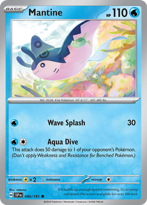 Mantine (40/191) - Surging Sparks Value - GoCollect