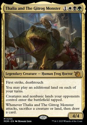 Thalia and The Gitrog Monster (March of the Machine) Value - GoCollect