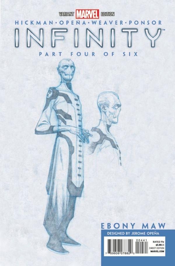 Infinity #4 (Design Opena Var) Value - GoCollect (infinity-4-design ...