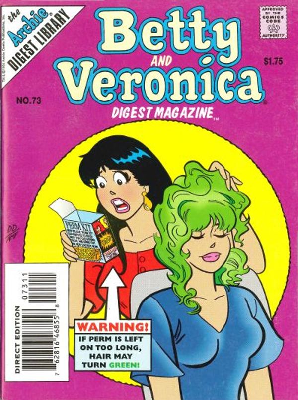 Betty and Veronica Comic Digest Magazine #73 Value - GoCollect (betty-and-veronica-comic-digest ...