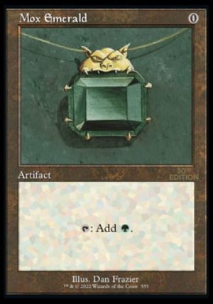 Mox Emerald (Magic 30th Anniversary Edition - Old Frame) Value - GoCollect