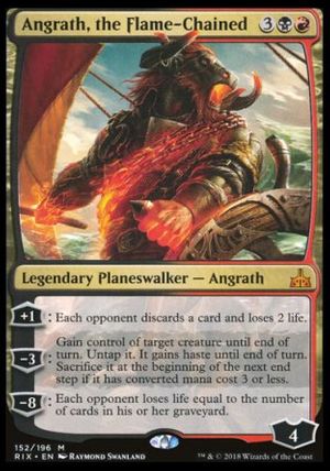 Angrath, the Flame-Chained (Rivals of Ixalan) Value - GoCollect