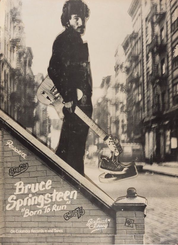 Bruce Springsteen Born to Run 3-D Promotional Poster 1975 Value ...
