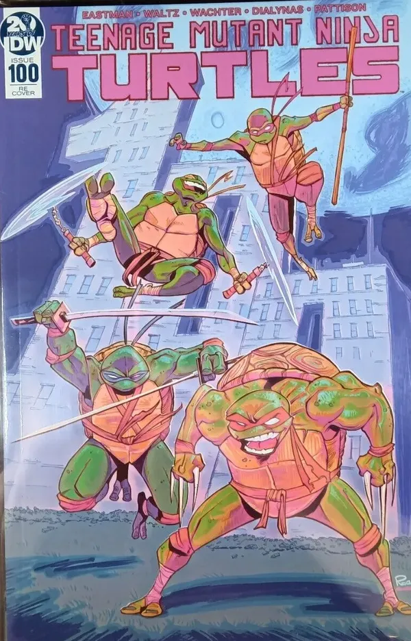 Teenage Mutant Ninja Turtles #100 (Cover Alpha Comics Edition) Value ...