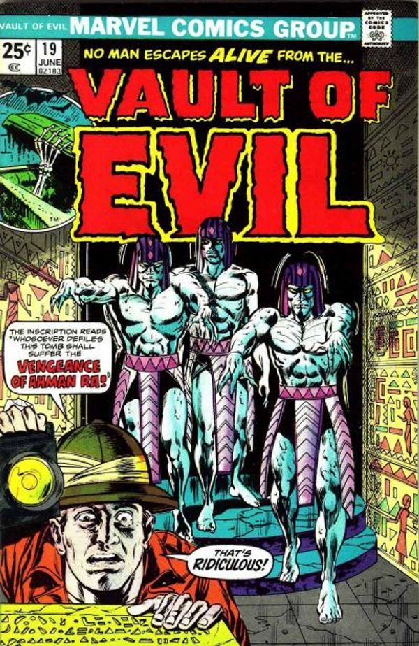Vault of Evil #19 Value - GoCollect (vault-of-evil-19 )