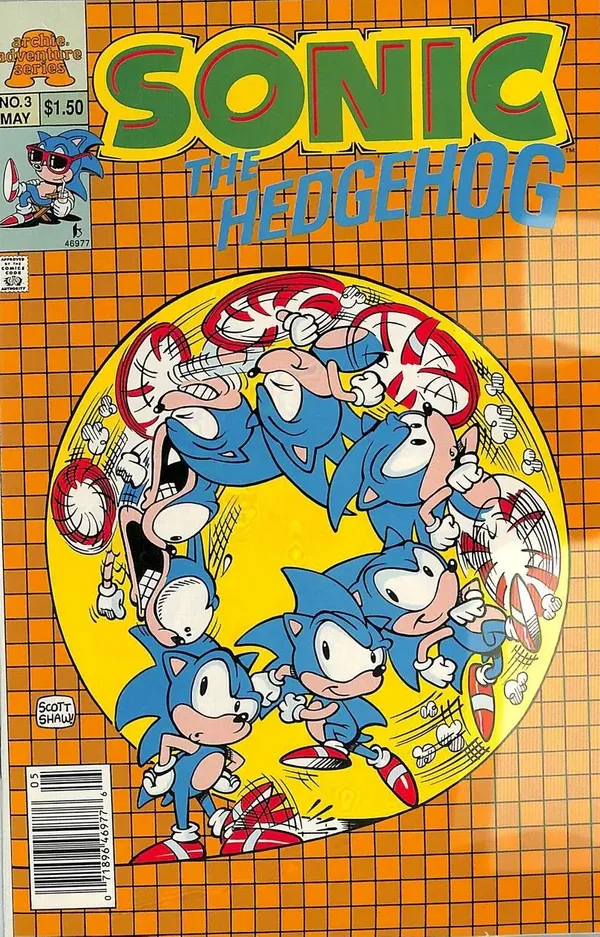 Sonic The Hedgehog Mini-Series #3 (Canadian Price Variant) Value ...
