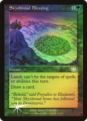 Skyshroud Blessing (Planeshift - Foil) Value - GoCollect