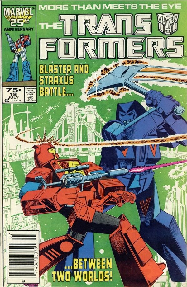 Transformers #18 (Newsstand Edition) Value - GoCollect (transformers-18 ...