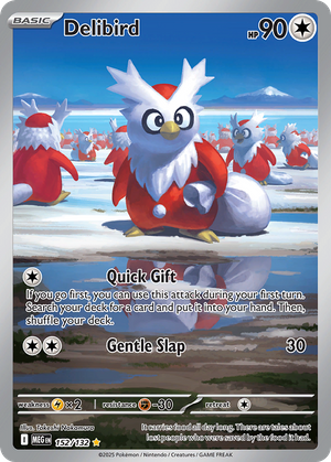 Delibird (152/132) - Mega Evolution Value - GoCollect