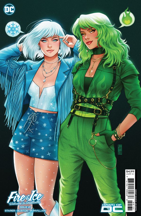 Fire & Ice: Welcome to Smallville #1 (Cvr C Jen Bartel Card Stock Var ...