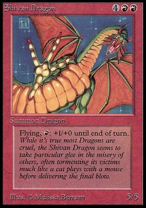 Shivan Dragon (Alpha) Value - GoCollect