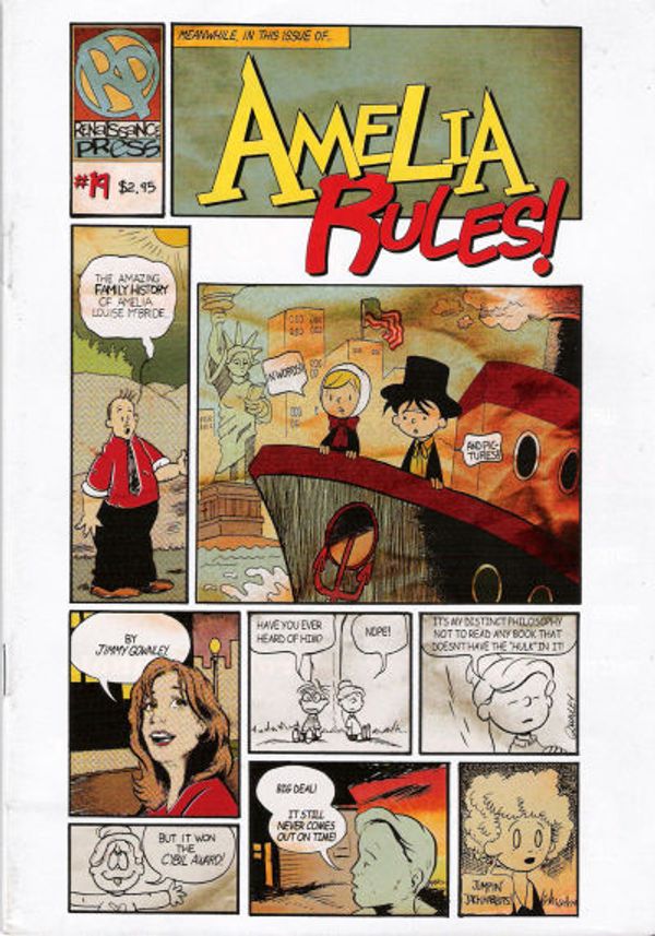 Amelia Rules #19 Value - GoCollect (amelia-rules-19 )