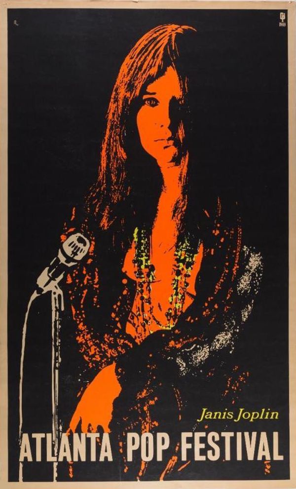 Janis Joplin Atlanta Pop Festival 1969 Value - GoCollect (janis-joplin ...