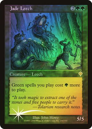 Jade Leech (Invasion - Foil) Value - GoCollect