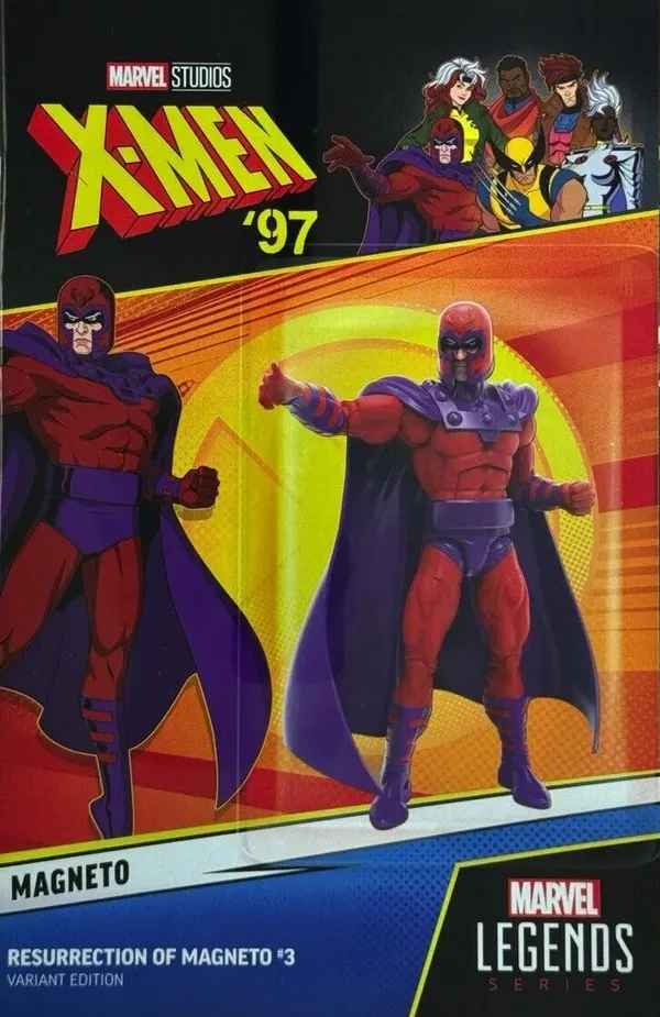 Resurrection Of Magneto #3 (Action Figure Variant Cover) Value ...