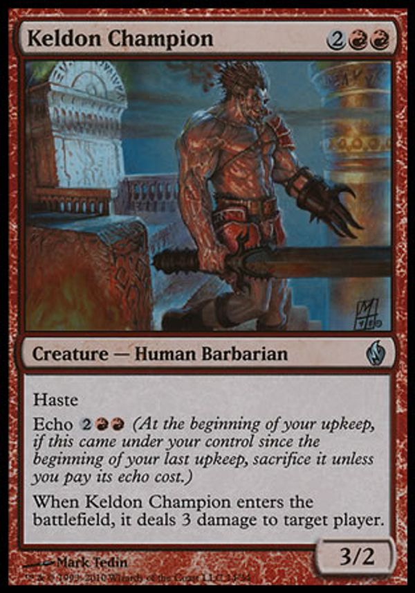 Keldon Champion (Premium Deck Series: Fire and Lightning) Value ...