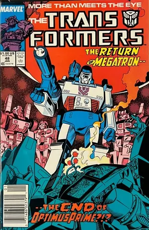 Transformers #48 (Newsstand Edition) Value - GoCollect