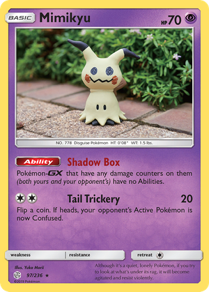 Mimikyu (97/236) - Cosmic Eclipse (Reverse Holo) Value - GoCollect