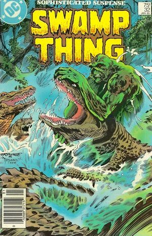 The Saga of Swamp Thing #32 (Newsstand Edition) Value - GoCollect