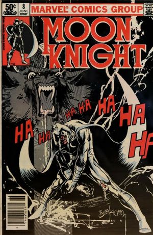 Moon Knight #8 (Newsstand Edition) Value - GoCollect