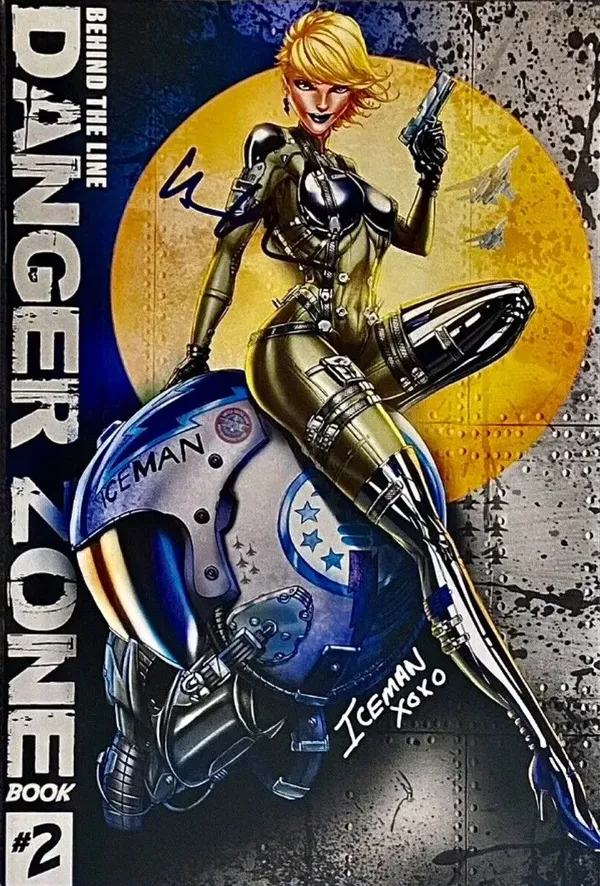 Behind the Line: Danger Zone #1 (Iceman Edition) Value - GoCollect ...