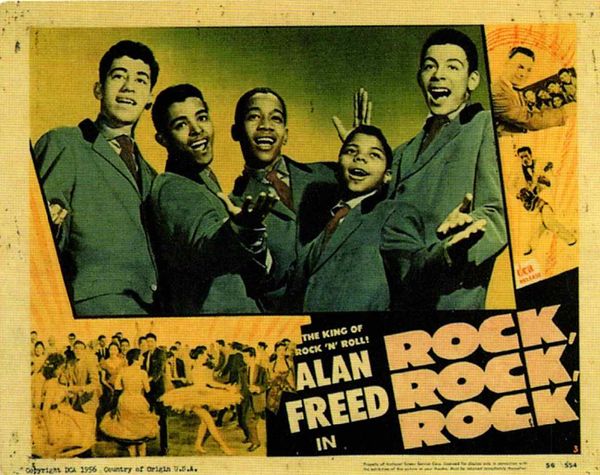 AOR-1.5 Frankie Lymon Rock, Rock, Rock Lobby Card Value - GoCollect ...