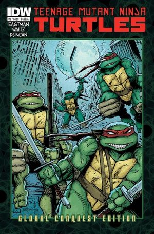 Teenage Mutant Ninja Turtles #3 (Global Conquest Variant) Value - GoCollect