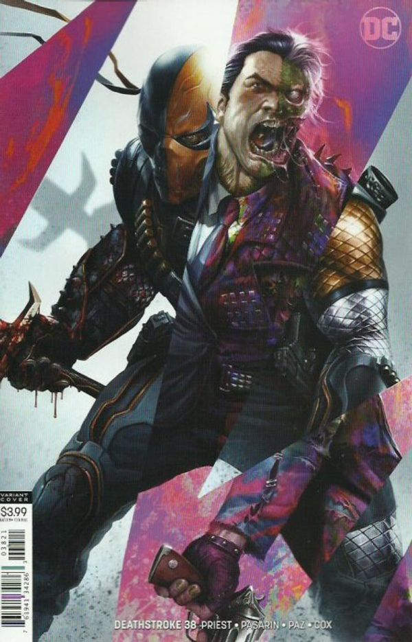 Deathstroke #38 (Variant Cover) Value - GoCollect (deathstroke-38 ...