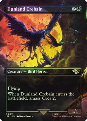 Dunland Crebain (The Lord of the Rings - Variants - Foil) Value - GoCollect