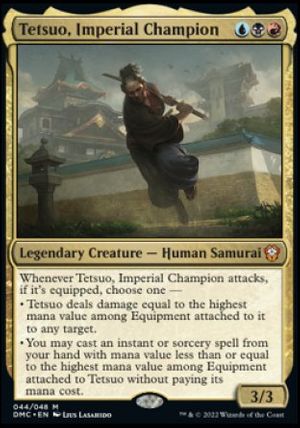 Tetsuo, Imperial Champion (Dominaria United Commander Decks) Value ...