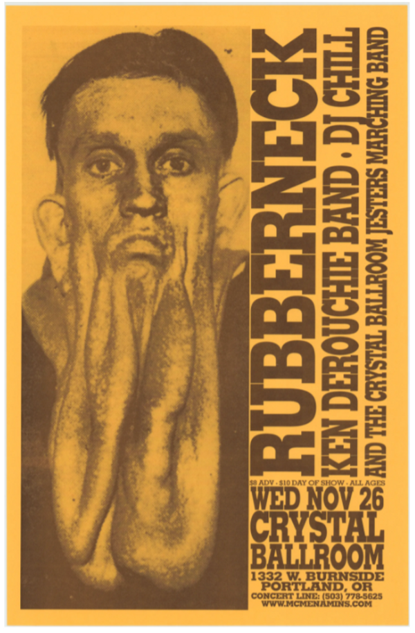 Rubberneck at Crystal Ballroom 1997 Value - GoCollect (rubberneck-at ...