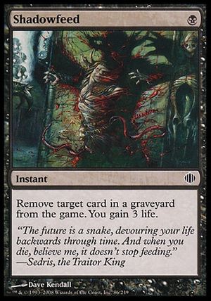 Shadowfeed (Shards of Alara) Value - GoCollect