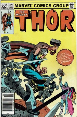 Thor #323 (Newsstand Edition) Value - GoCollect