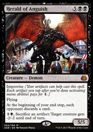 Herald of Anguish (Aether Revolt) Value - GoCollect