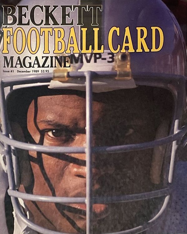 Beckett Football Card Magazine #1 Value - GoCollect (beckett-football ...