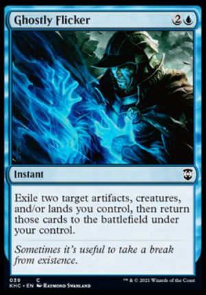Ghostly Flicker (Kaldheim Commander Decks) Value - GoCollect