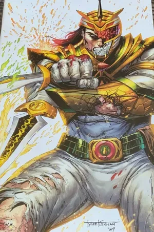 Mighty Morphin Power Rangers #101 (Kirkham Variant Cover A) Value ...