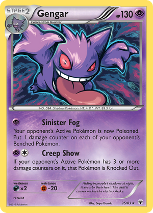 Gengar (35/83) - Generations (Reverse Holo) Value - GoCollect