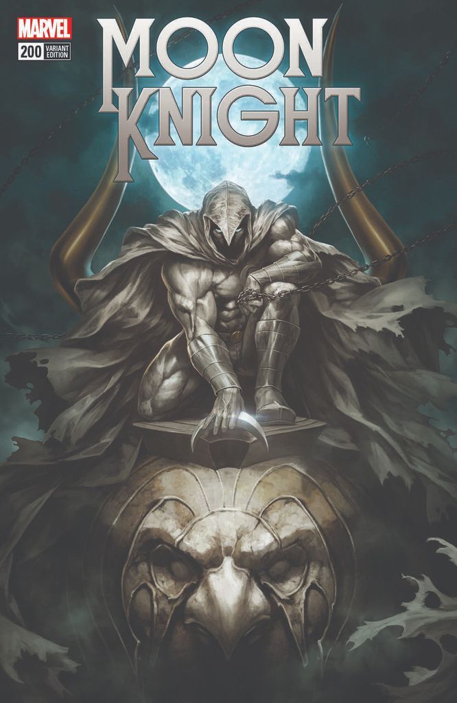 Moon Knight #200 (Skan Variant Cover) Value - GoCollect (moon-knight ...