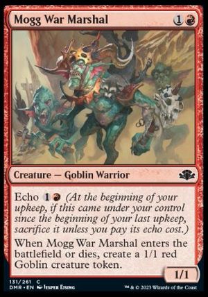 Mogg War Marshal (Dominaria Remastered) Value - GoCollect
