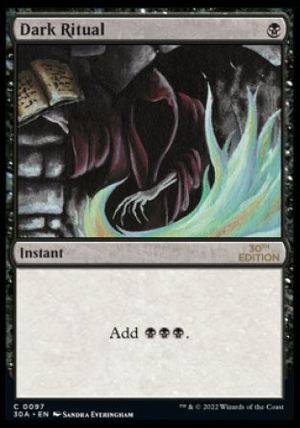 Dark Ritual (Magic 30th Anniversary Edition) Value - GoCollect
