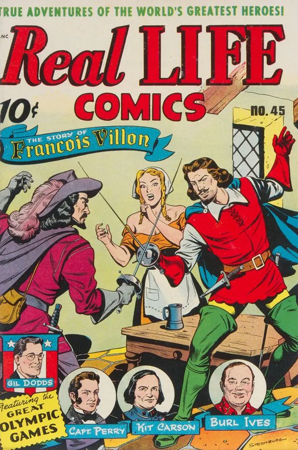 Real Life Comics #45 Value - GoCollect (real-life-comics-45 )