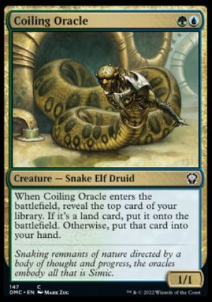 Coiling Oracle (Dominaria United Commander Decks) Value - GoCollect